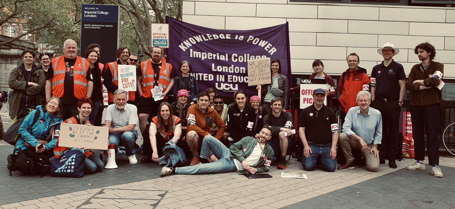 Current Imperial UCU industrial action | Imperial College UCU